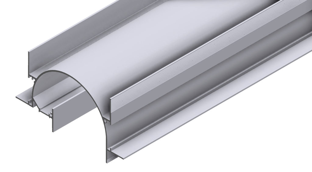 Radiused Light Trough | Ceiling Range Product | Capco