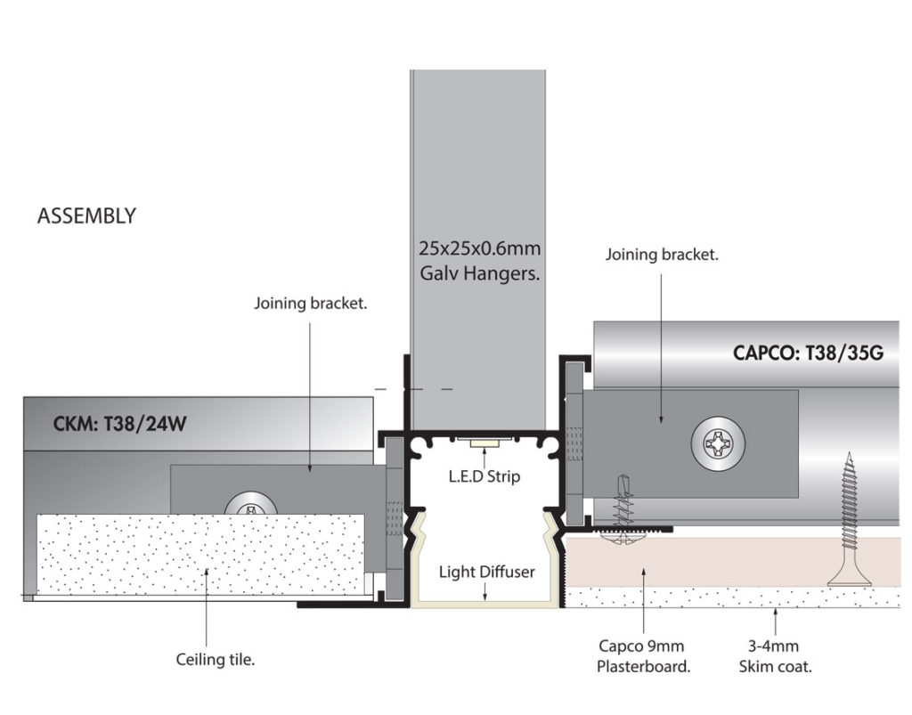 Ceiling Transition - Capco Manufacturers And Suppliers